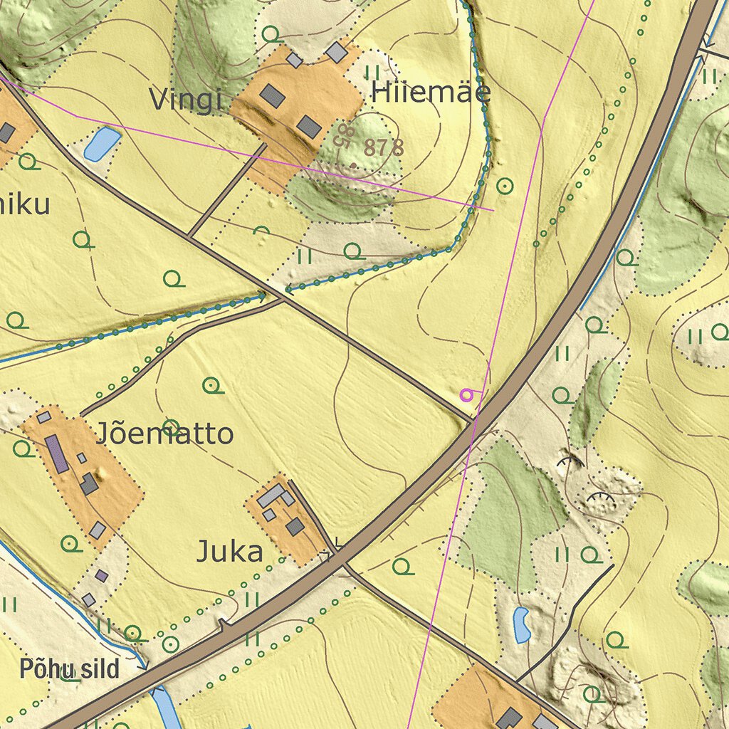Pedaste küla, Elva vald Map by Maa-amet | Avenza Maps