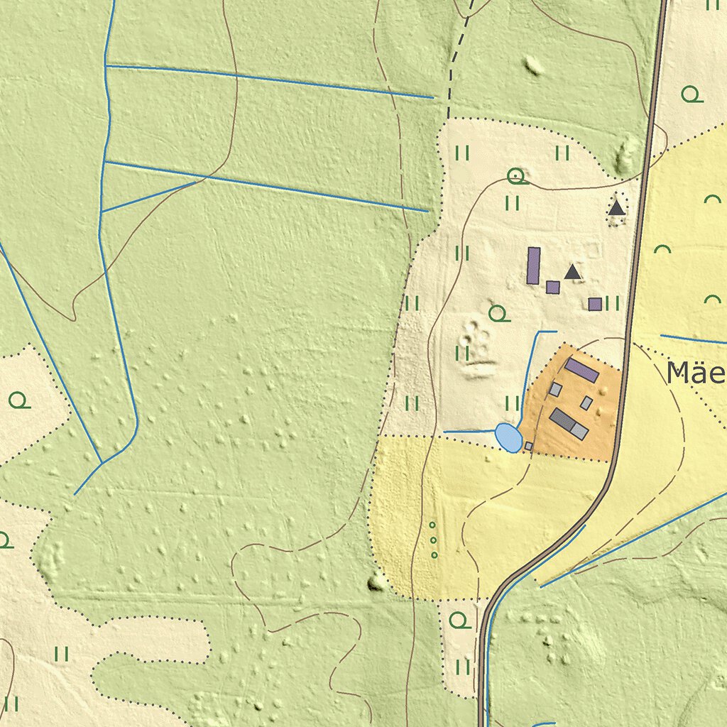 Kadaja küla, Põlva vald Map by Maa-amet | Avenza Maps