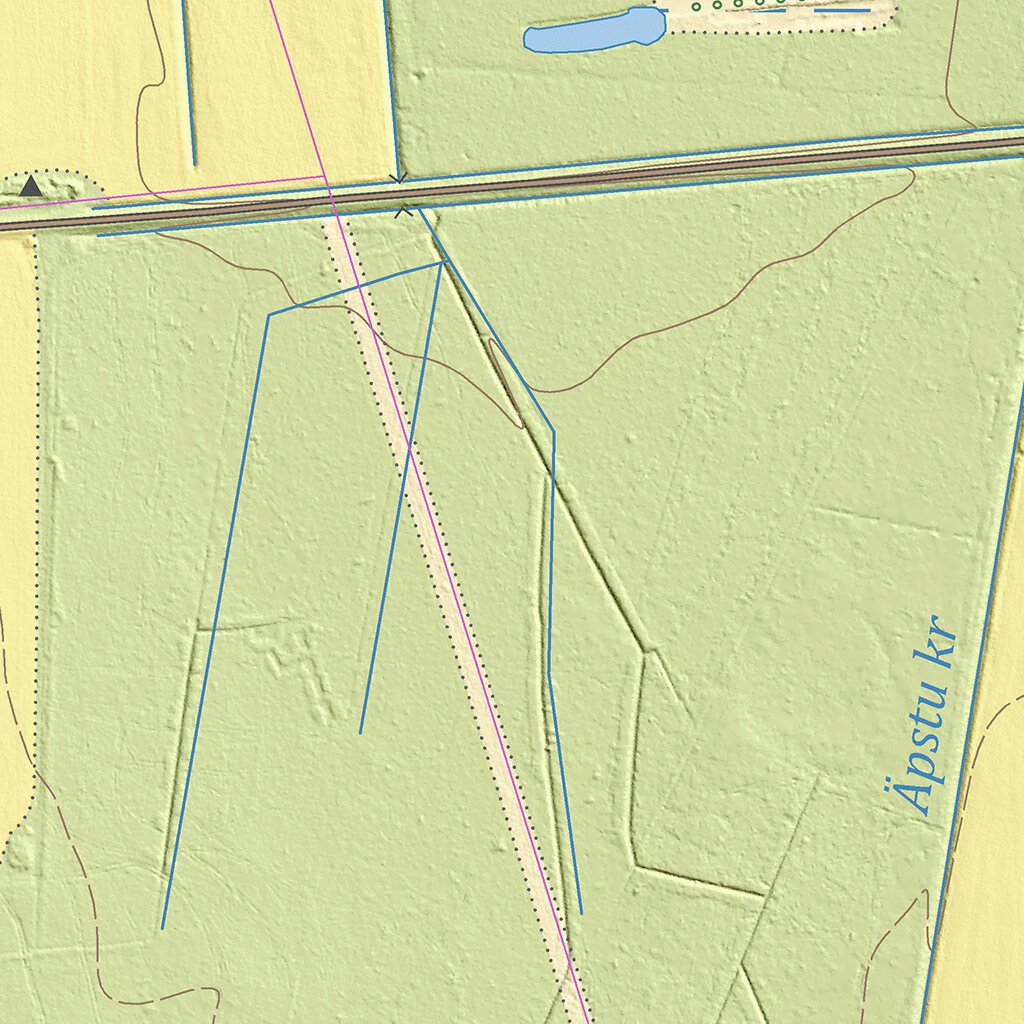 Mõnnaste küla, Viljandi vald Map by Maa-amet | Avenza Maps