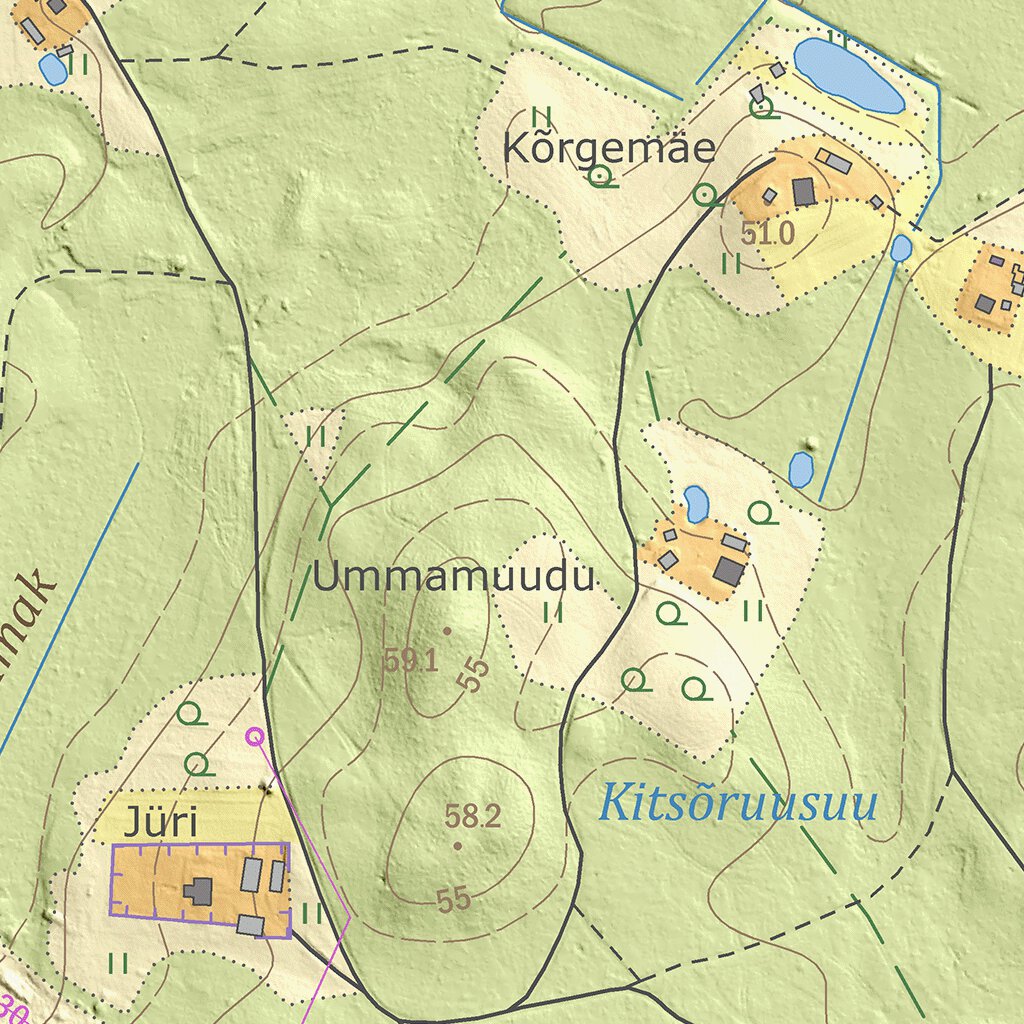 Valgesoo küla, Põlva vald Map by Maa-amet | Avenza Maps