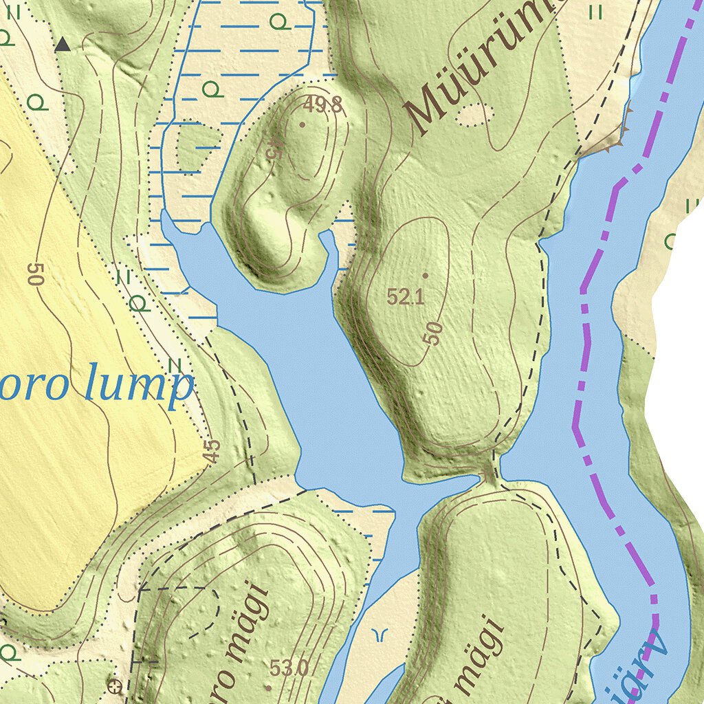 Pattina küla, Setomaa vald (1) Map by Maa-amet | Avenza Maps
