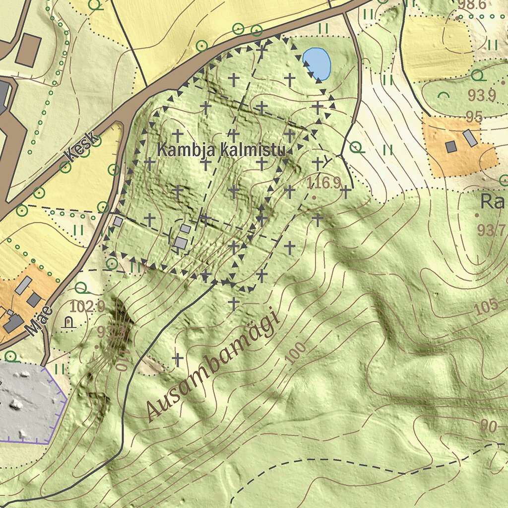 Pühi küla, Kambja vald Map by Maa-amet | Avenza Maps