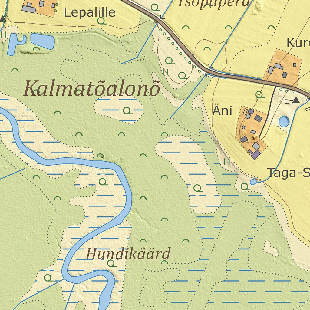 Toomasmäe küla, Setomaa vald Map by Maa-amet | Avenza Maps