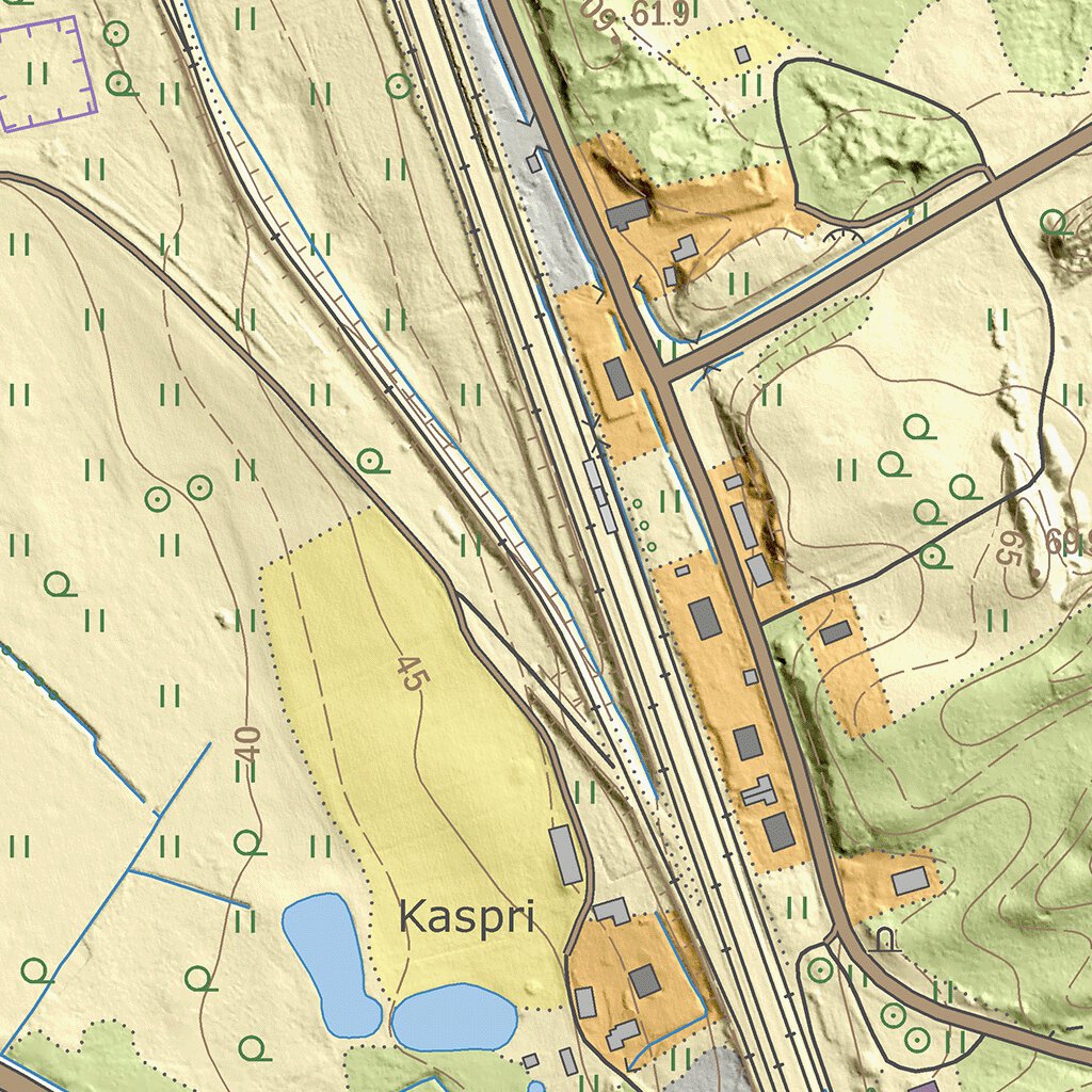 Vana-Kuuste küla, Kambja vald Map by Maa-amet | Avenza Maps