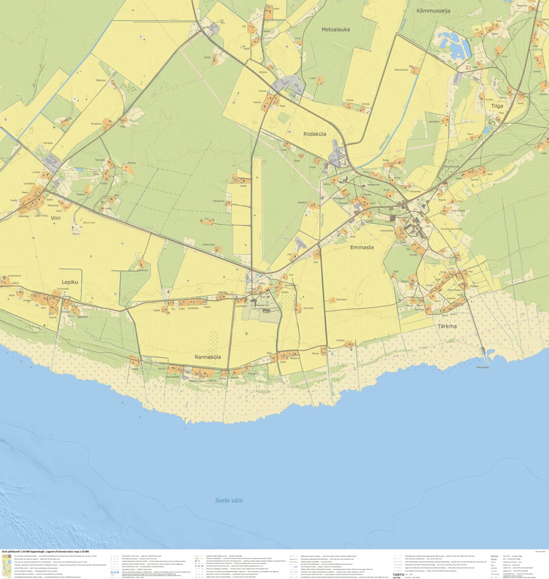 Emmaste küla, Hiiumaa vald Map by Maa-amet | Avenza Maps