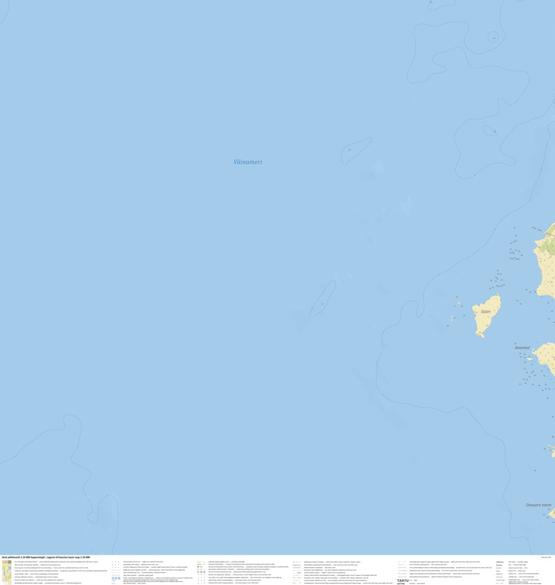 Rannaküla, Muhu vald Map by Maa-amet | Avenza Maps