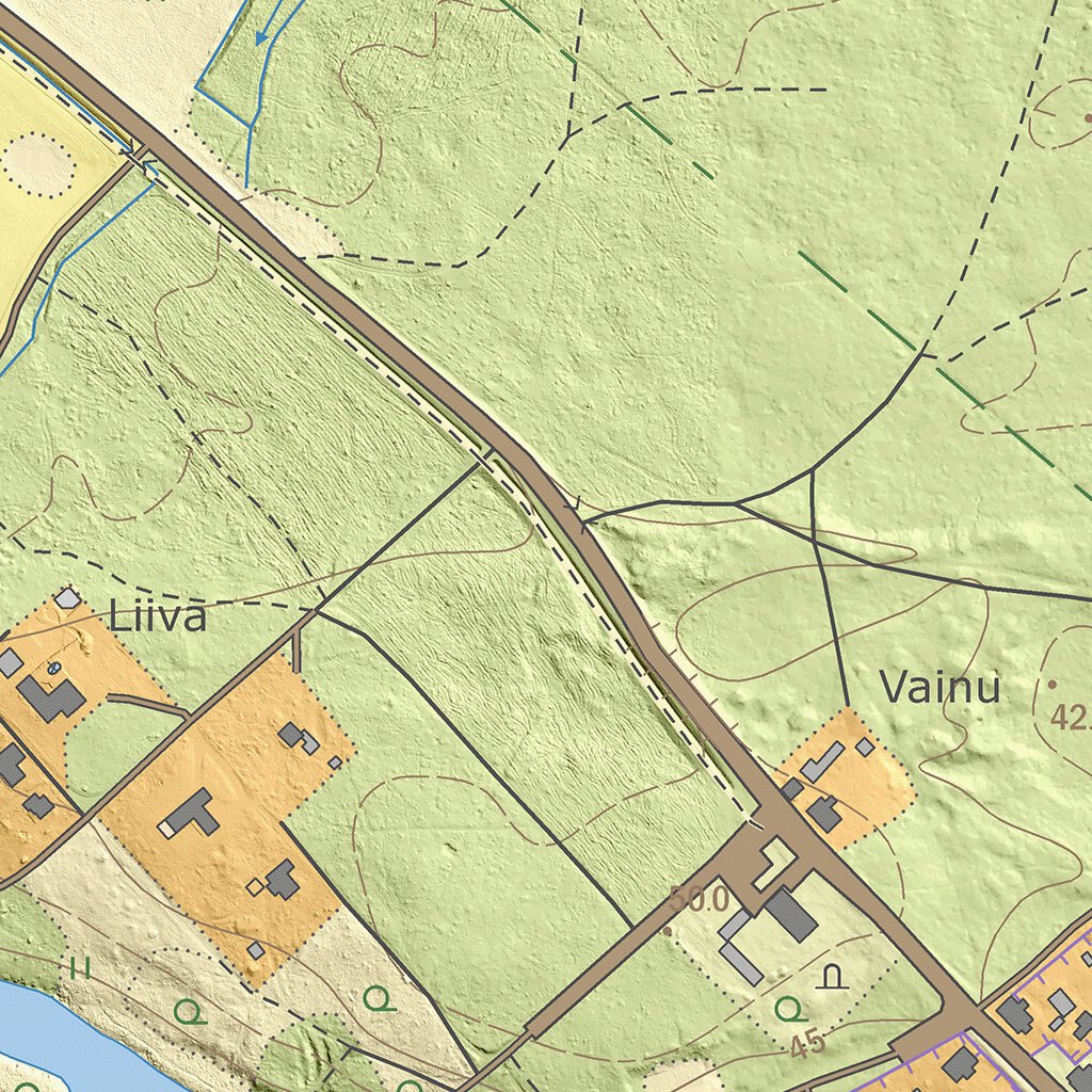 Koke küla, Kastre vald Map by Maa-amet | Avenza Maps