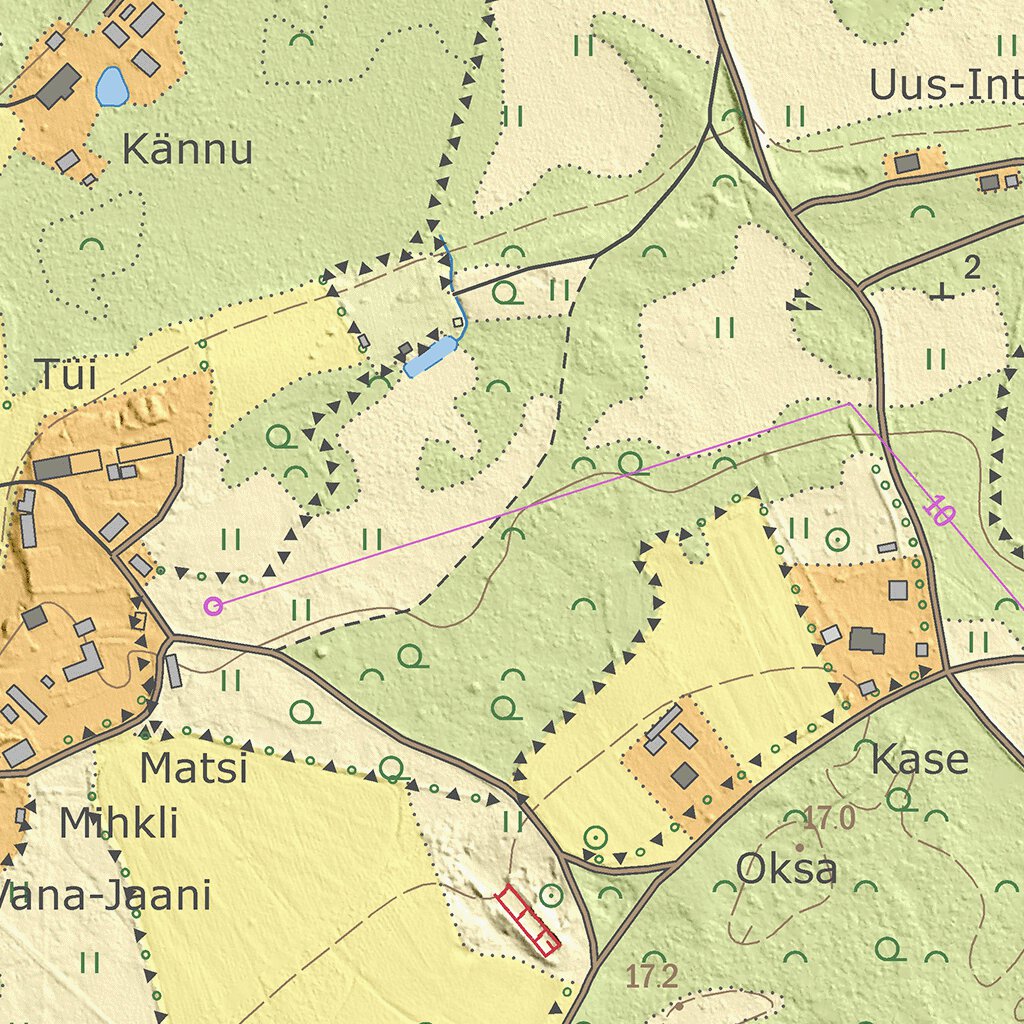 Nõmmküla, Muhu vald (1) Map by Maa-amet | Avenza Maps