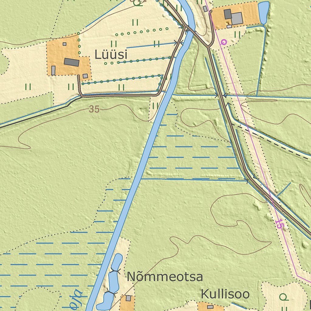 Leie küla, Viljandi vald Map by Maa-amet | Avenza Maps