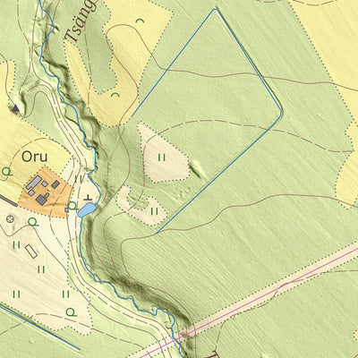 Küllätüvä küla, Setomaa vald Map by Maa-amet | Avenza Maps