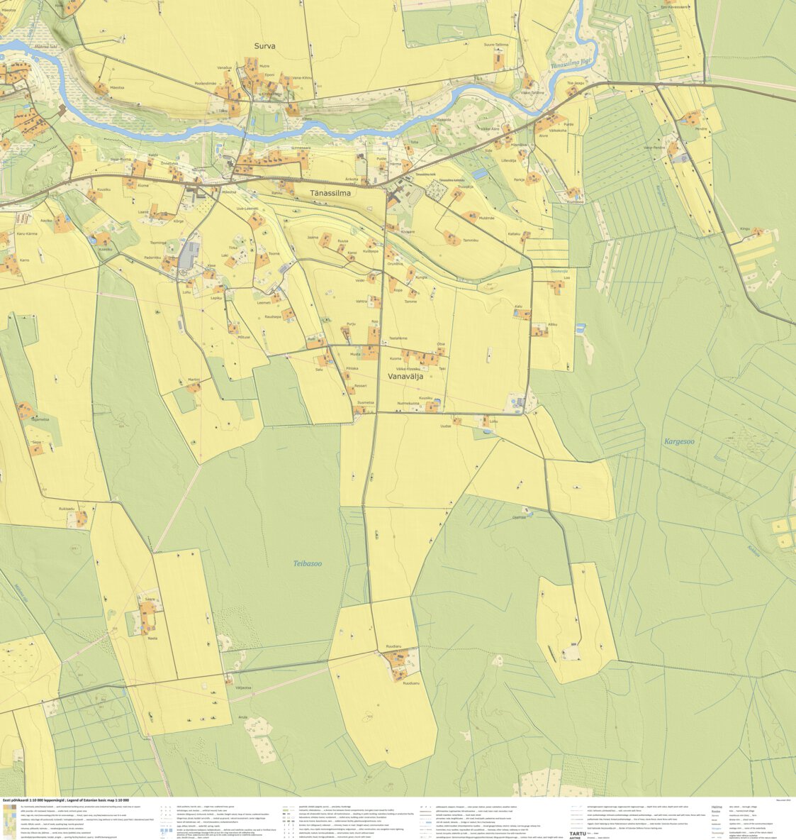 Vanavälja küla, Viljandi vald Map by Maa-amet | Avenza Maps