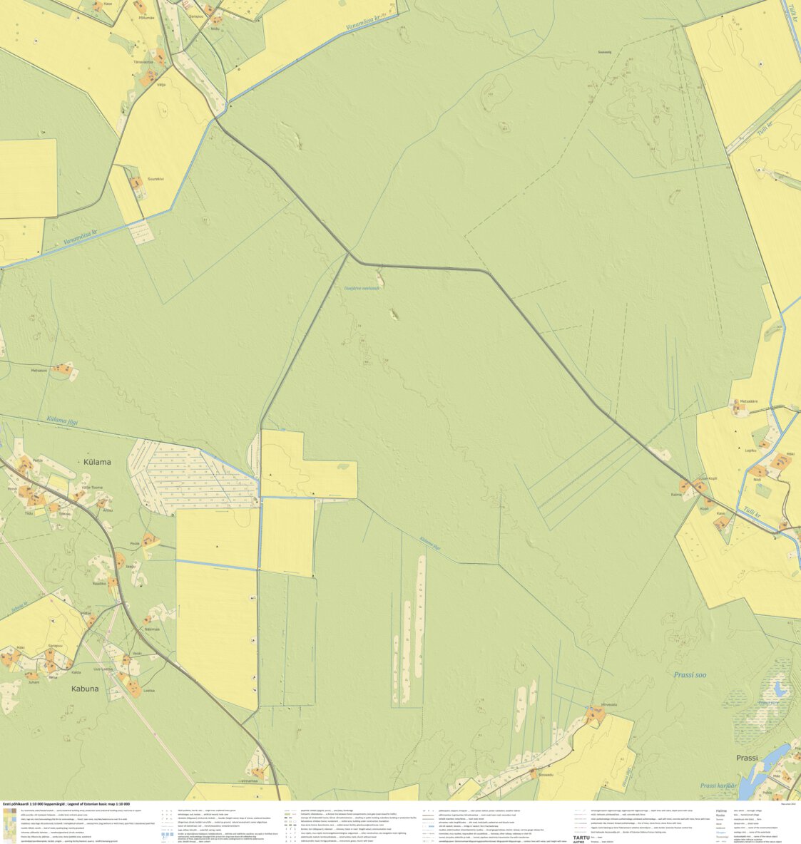 Kabuna küla, Hiiumaa vald Map by Maa-amet | Avenza Maps