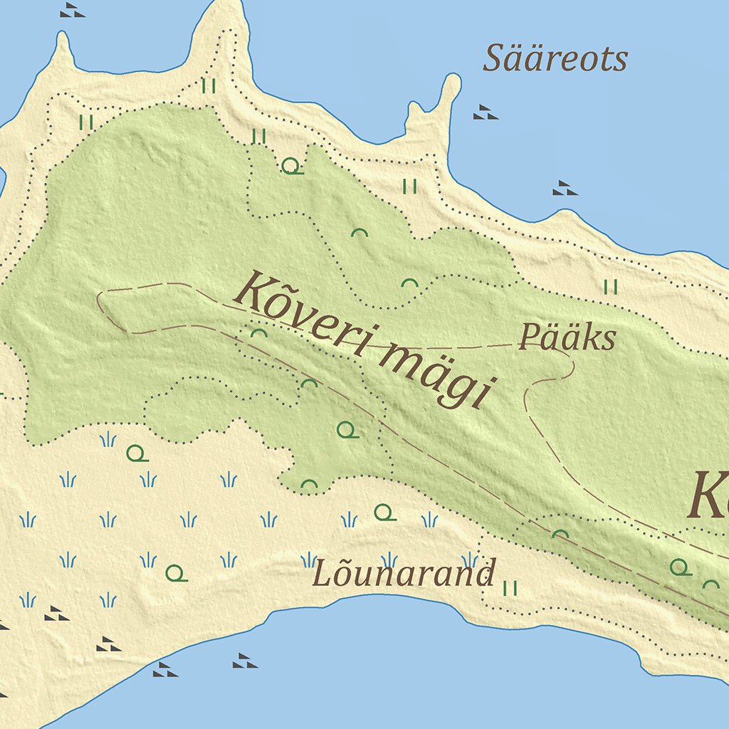 Salinõmme küla, Hiiumaa vald (4) Map by Maa-amet | Avenza Maps