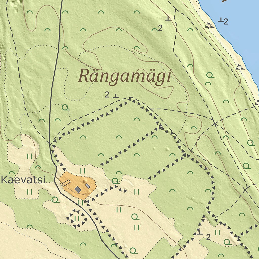Sarve küla, Hiiumaa vald (4) Map by Maa-amet | Avenza Maps