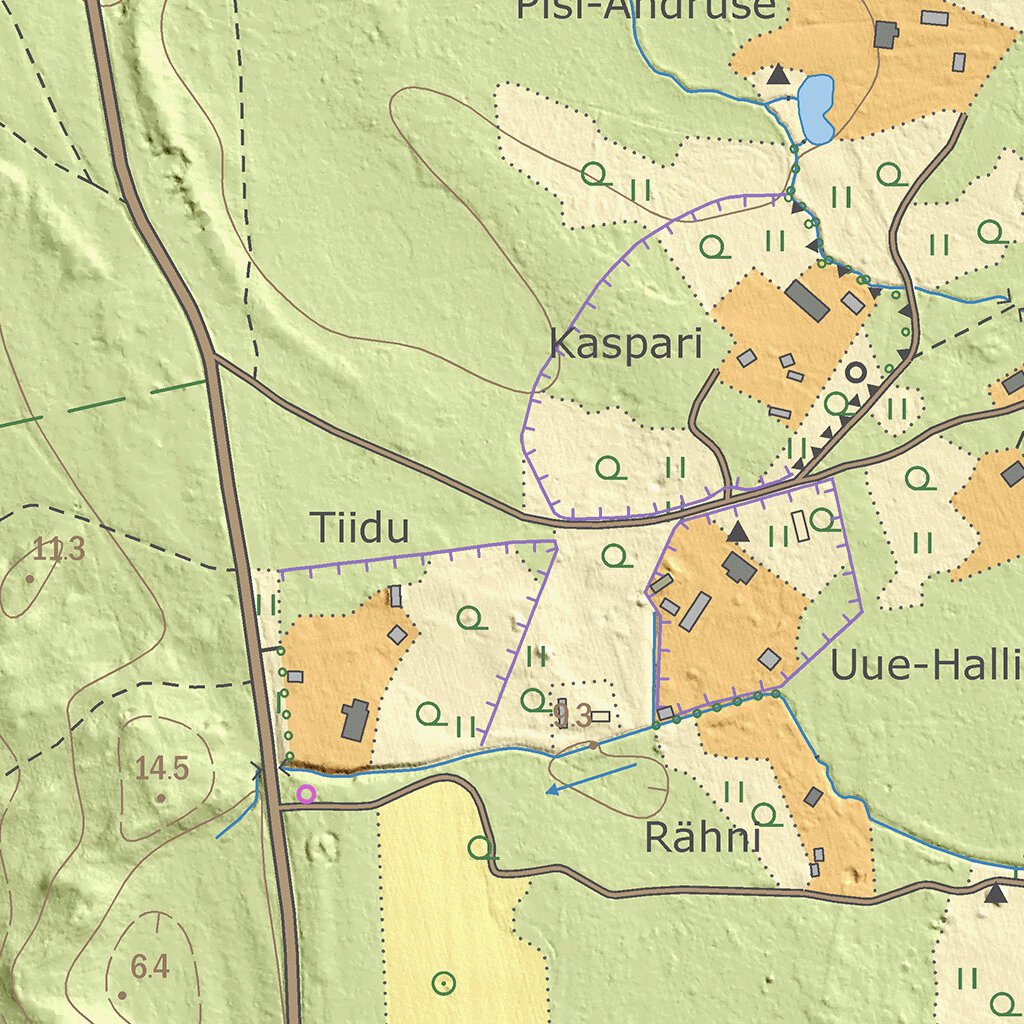 Tahkuna küla, Hiiumaa vald (1) Map by Maa-amet | Avenza Maps