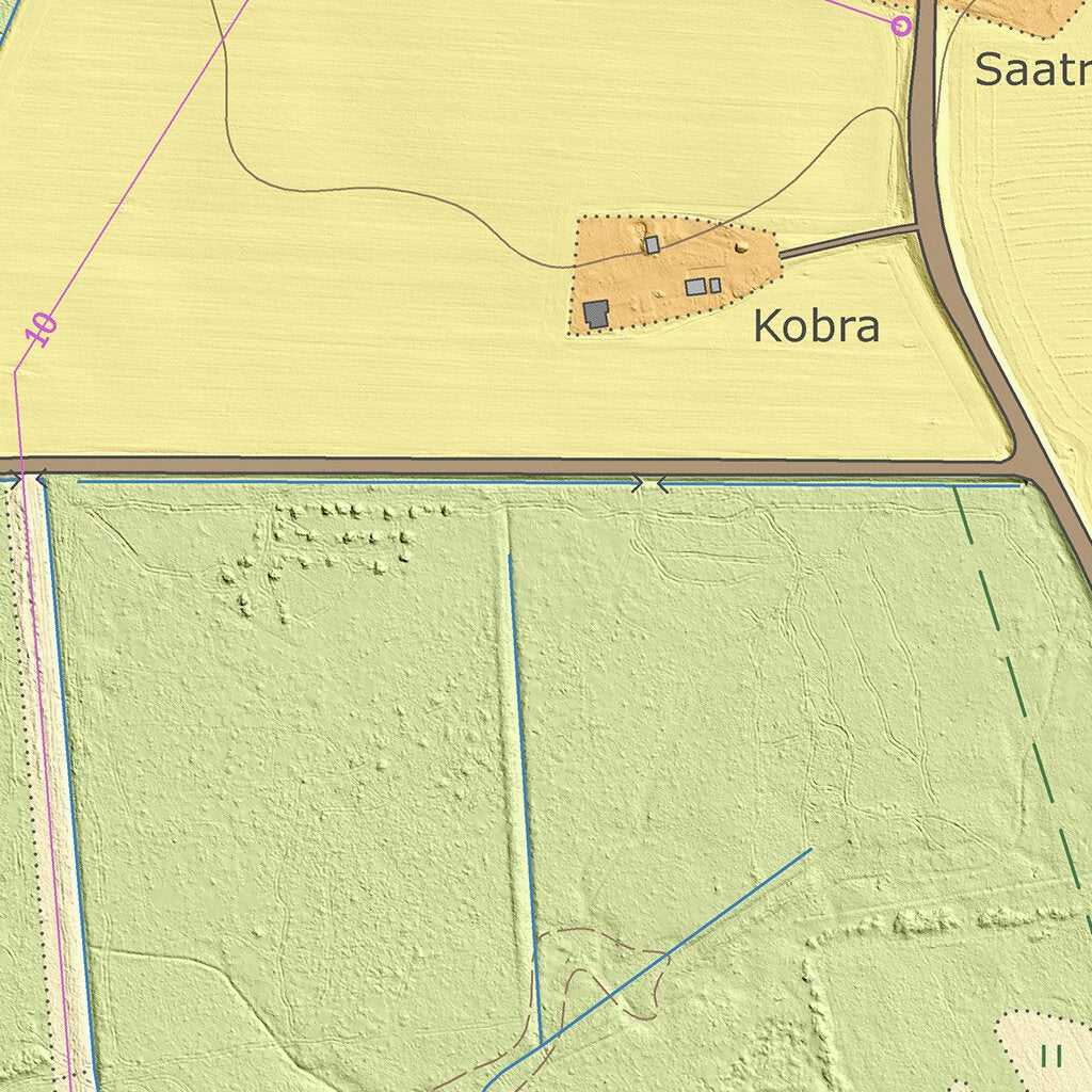 Türi-Alliku küla, Türi vald Map by Maa-amet | Avenza Maps