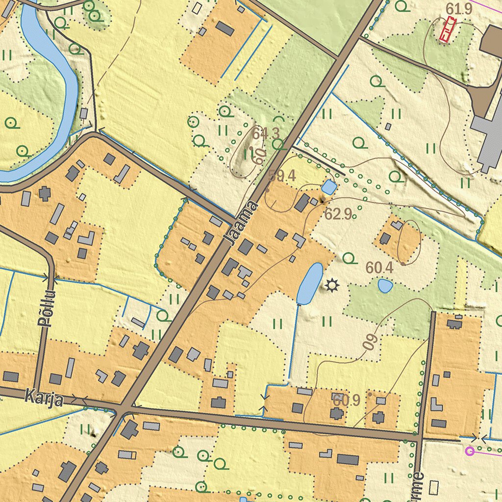 Lauri küla, Türi vald Map by Maa-amet | Avenza Maps