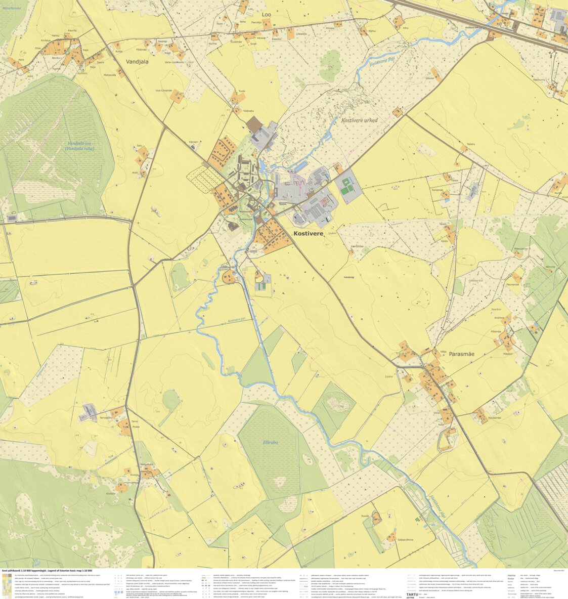 Vandjala küla, Jõelähtme vald Map by Maa-amet | Avenza Maps