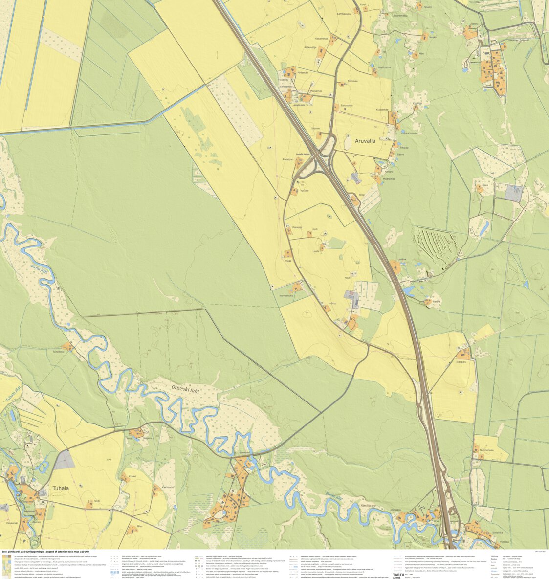 Aruvalla küla, Rae vald Map by Maa-amet | Avenza Maps