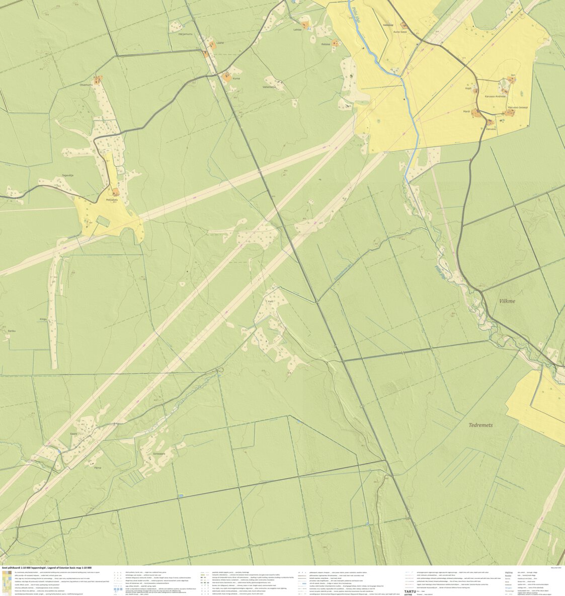 Piilsi küla, Mustvee vald Map by Maa-amet | Avenza Maps