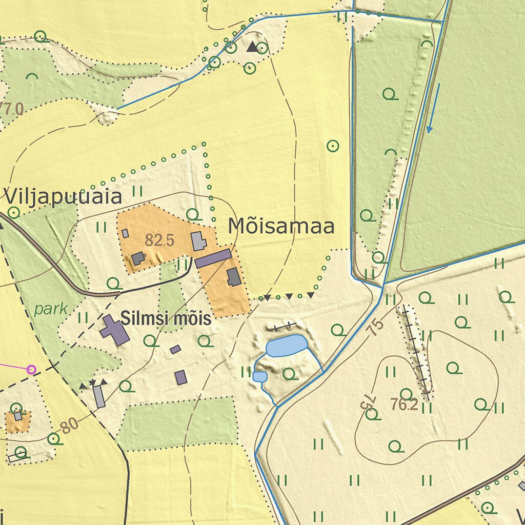 Silmsi küla, Järva vald Map by Maa-amet | Avenza Maps