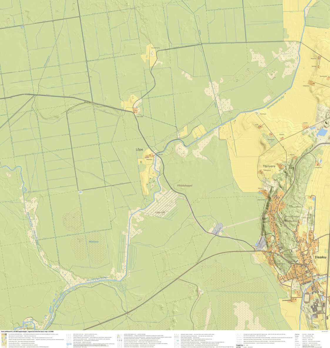 Lõpe küla, Alutaguse vald Map by Maa-amet | Avenza Maps