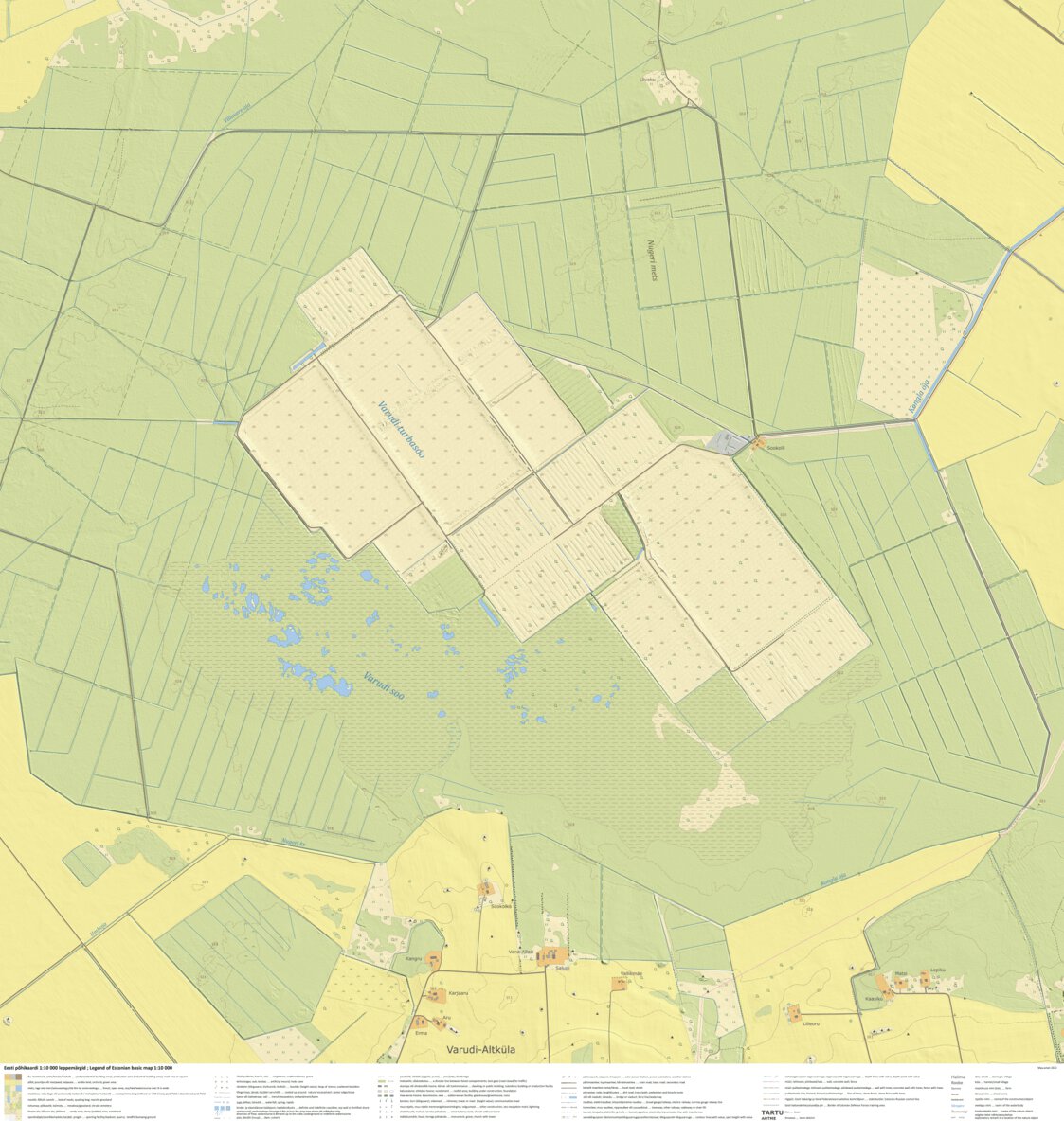 Varudi küla, Viru-Nigula vald Map by Maa-amet | Avenza Maps