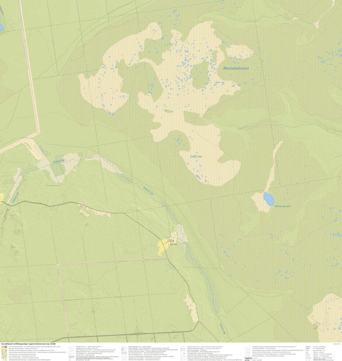 Puhatu küla, Alutaguse vald Map by Maa-amet | Avenza Maps
