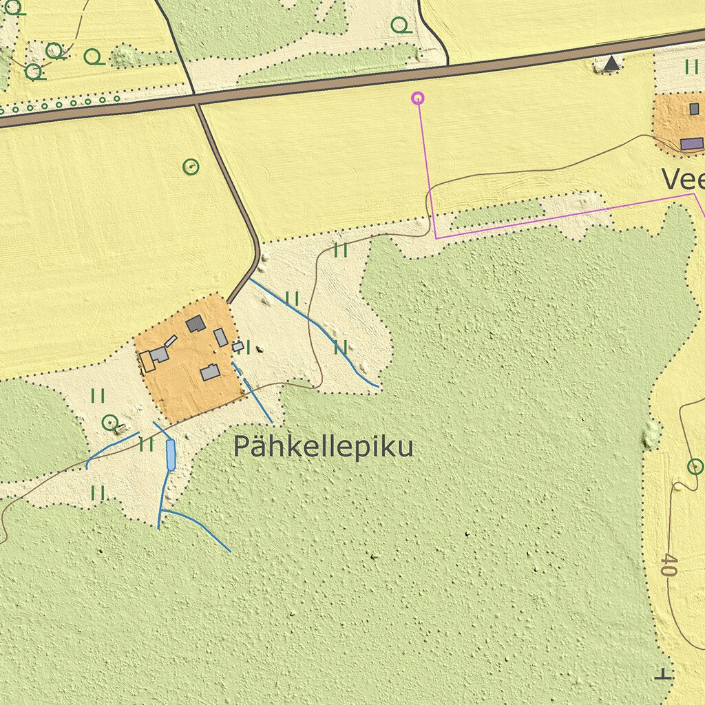 Vaivina küla, Toila vald Map by Maa-amet | Avenza Maps