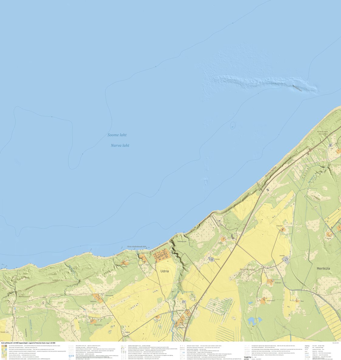 Udria küla, Narva-Jõesuu linn Map by Maa-amet | Avenza Maps