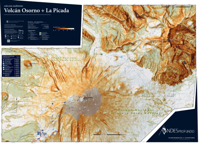Volcan Osorno Map by Andes Profundo | Avenza Maps
