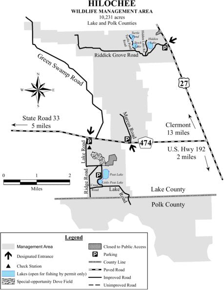 Hilochee WMA Brochure Map by Florida Fish and Wildlife Conservation ...