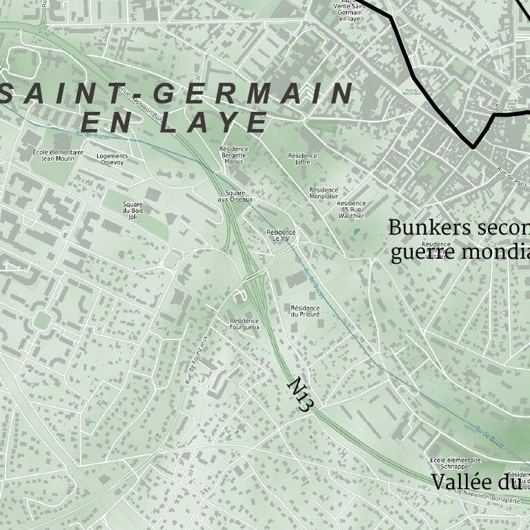 Le Sentier du Grand Paris (Etape 02) : de Port-Marly à Poissy Map by ...