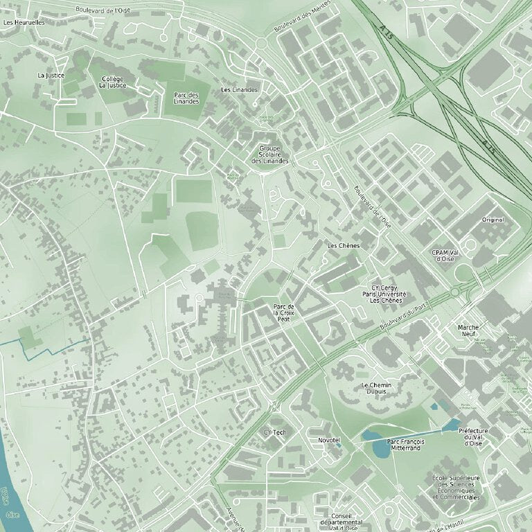 Le Sentier du Grand Paris (Etape 04) : de Conflans à Cergy Map by ...