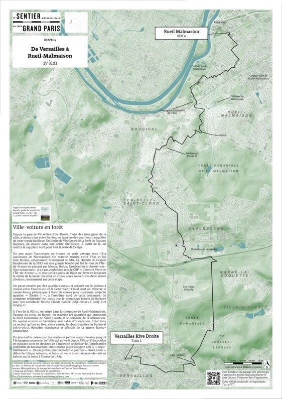 Le Sentier du Grand Paris (Etape 23) : de Versailles à Rueil-Malmaison ...