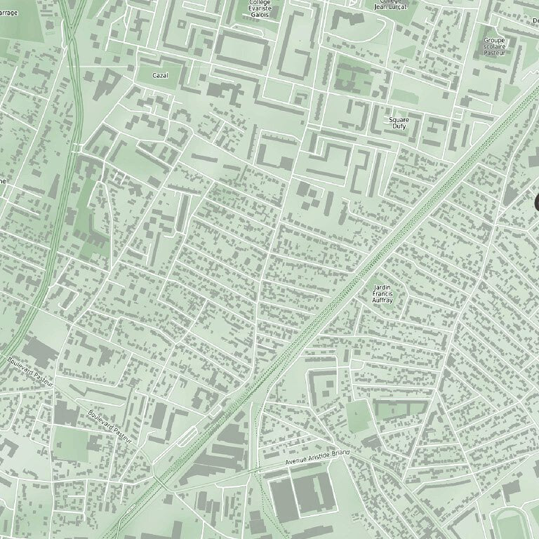 Le Sentier du Grand Paris (Etape 27) : de Saint-Denis à Gonesse Map by ...