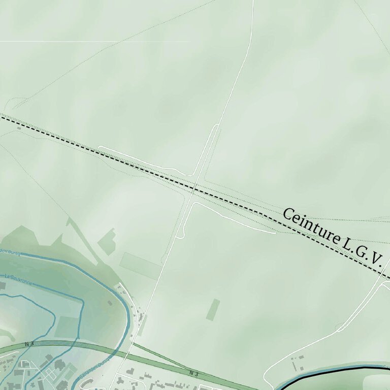 Le Sentier du Grand Paris (Etape 30) : de Compans à Jablines Map by ...