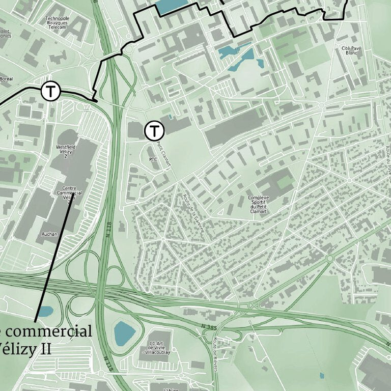 Le Sentier du Grand Paris (Etape 39) : de Meudon à Versailles Map by ...