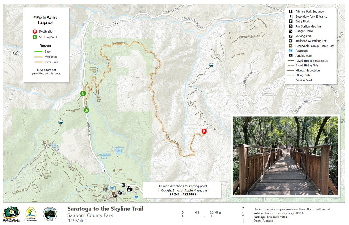 PixInParks 2022 - English Map by Santa Clara County Parks and ...