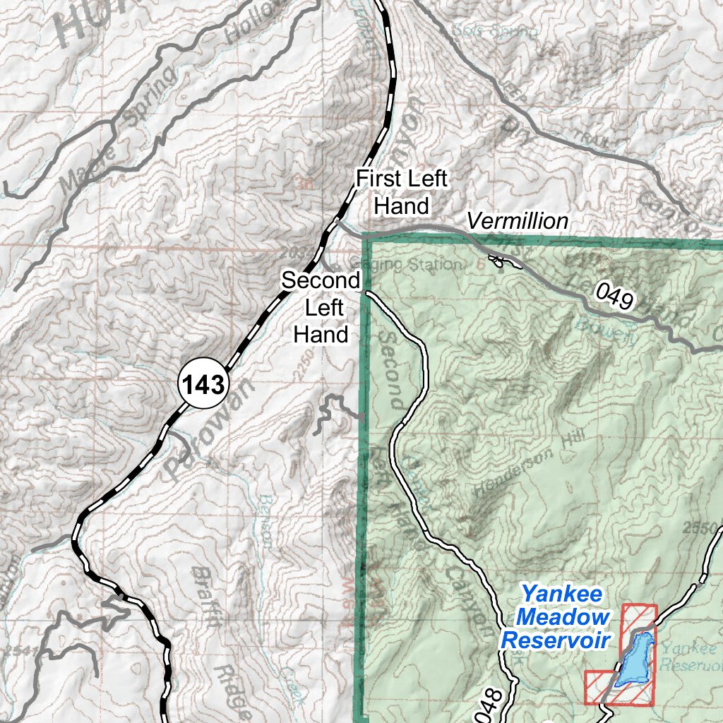 Dixie National Forest Cedar City Ranger District Firewood Map 2022 by ...