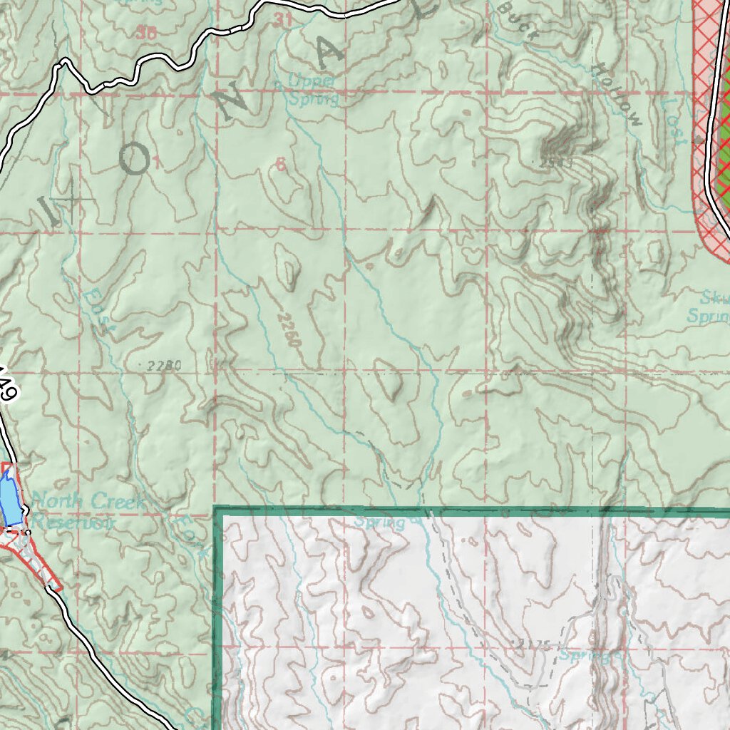Dixie National Forest Escalante Ranger District Firewood Map 2022 by US ...