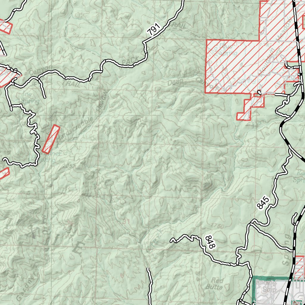 Dixie National Forest Pine Valley Ranger District Firewood Map 2022 by ...