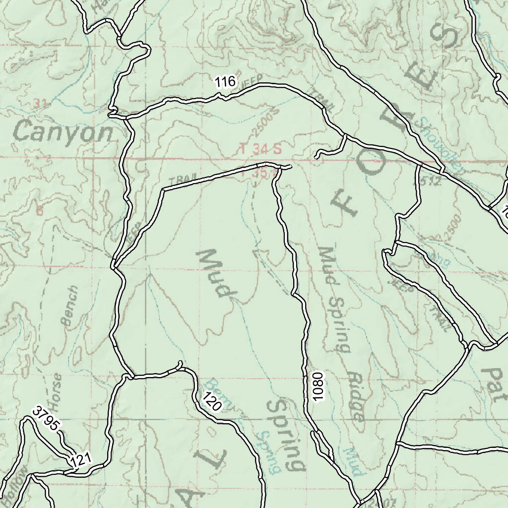 Dixie National Forest Powell Ranger District Firewood Map 2022 by US Forest Service R4 | Avenza Maps