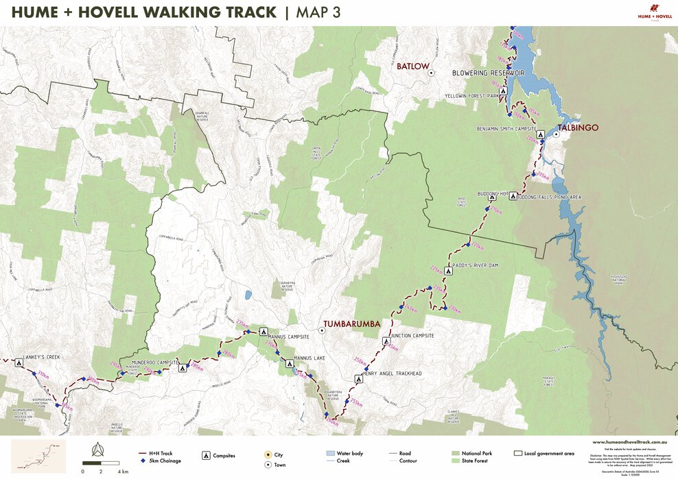 HUME AND HOVELL TRACK GEOPDF - Map 3 by 12p Consulting | Avenza Maps