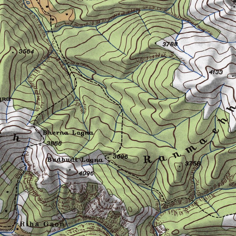 10 Jumla Rara Lake Map by MyOwn | Avenza Maps