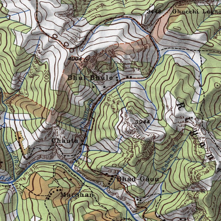 10 Jumla Rara Lake Map by MyOwn | Avenza Maps