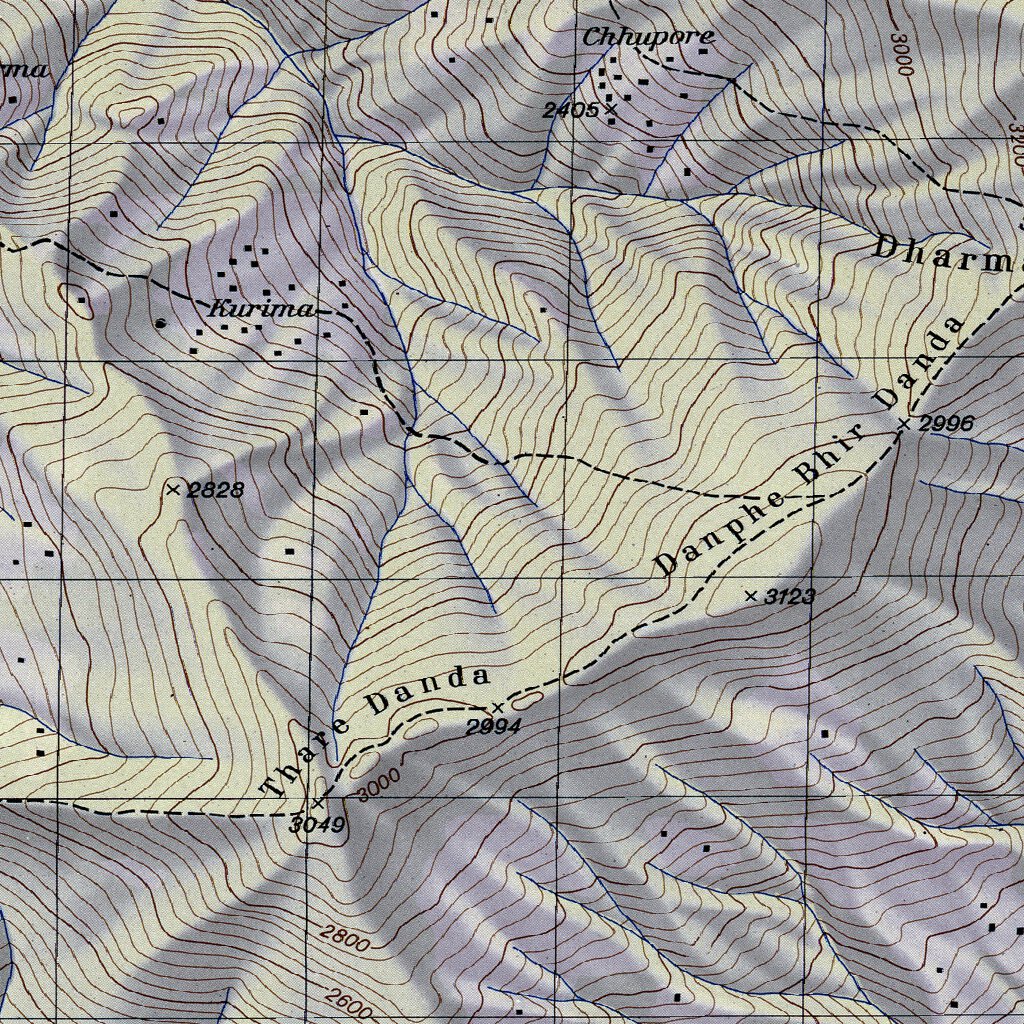 07 Dudh Kosi 1981 Map by MyOwn | Avenza Maps