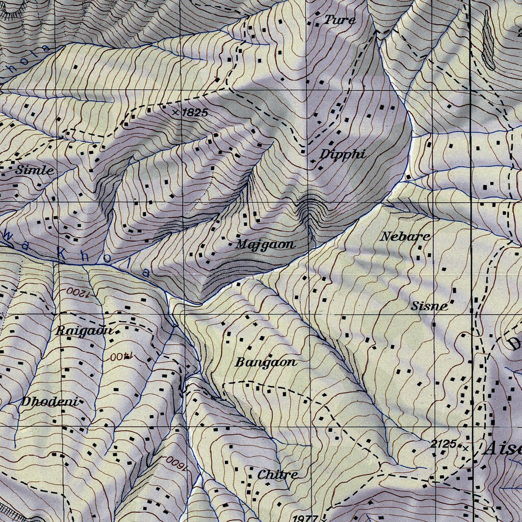 07 Dudh Kosi 1981 Map by MyOwn | Avenza Maps