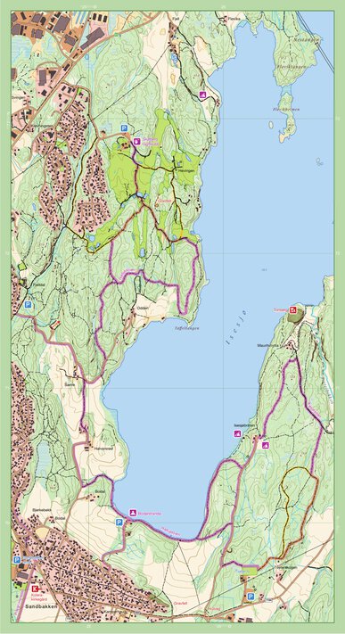 Isesjø syd Map by Sarpsborg kommune | Avenza Maps