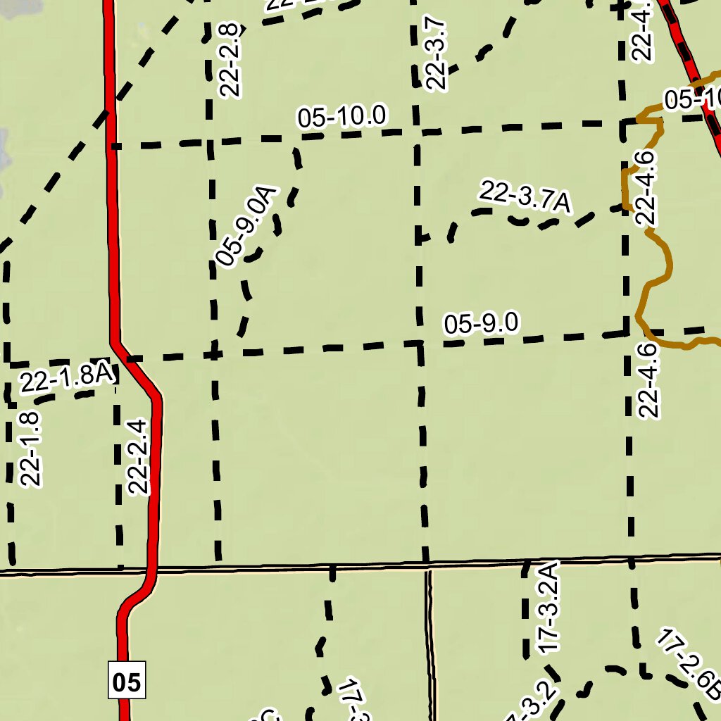 Tread Lightly! Four Wheel Drive Way Map by US Forest Service R8 ...
